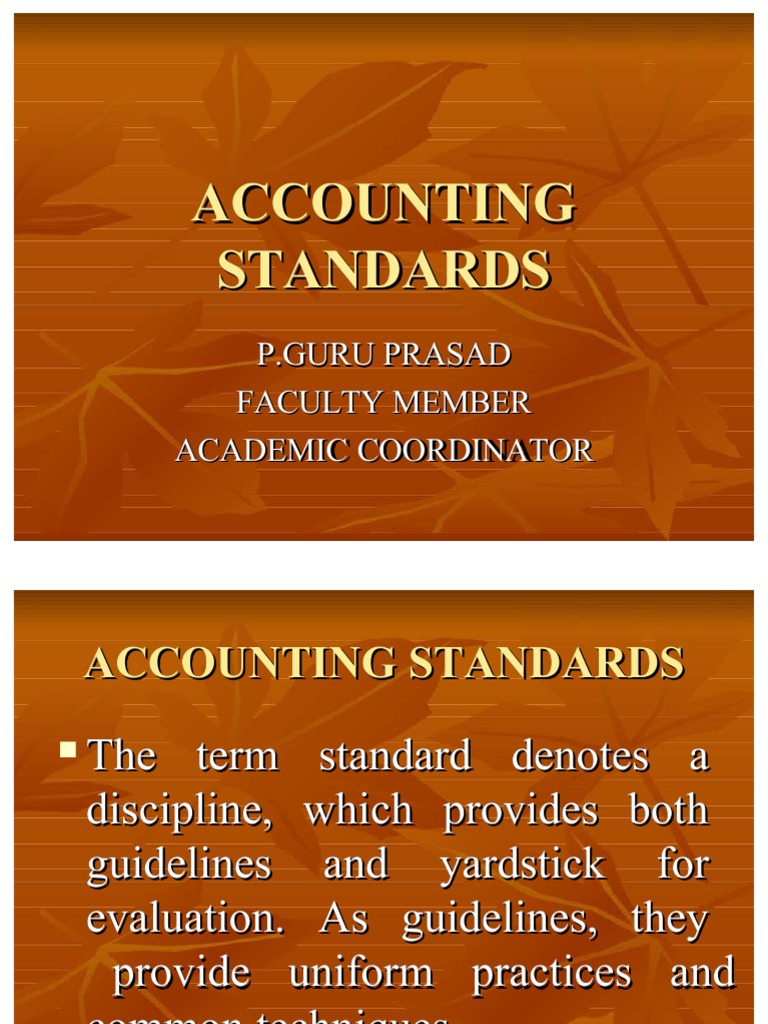 Accounting Standards | Download Free PDF | Balance Sheet | Financial ...