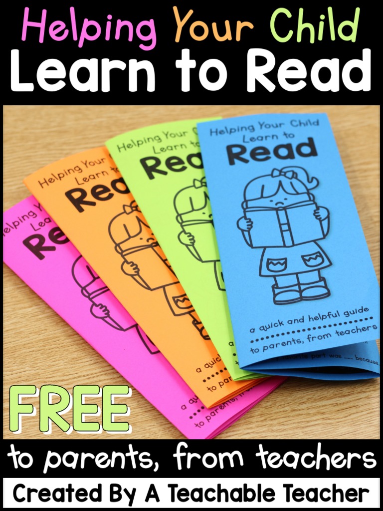 Helping Your Child Learn To Read | PDF | Written Communication | Writing