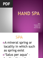 Spa Vocabulary List: Easy Access English | PDF | Massage | Nail (Anatomy)