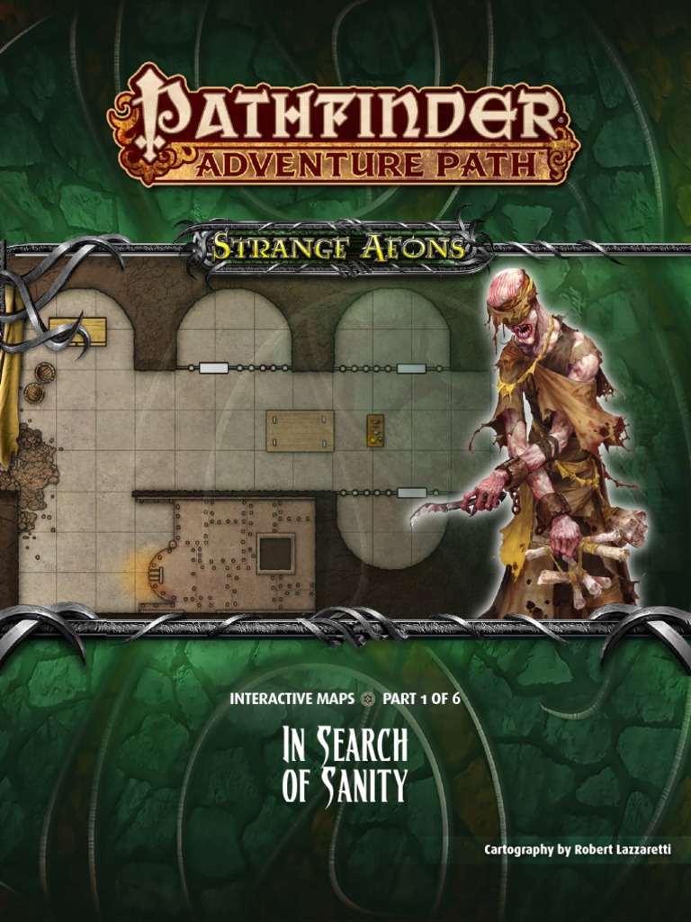 Strange Aeons - 01 - in Search of Sanity - Interactive Map | PDF