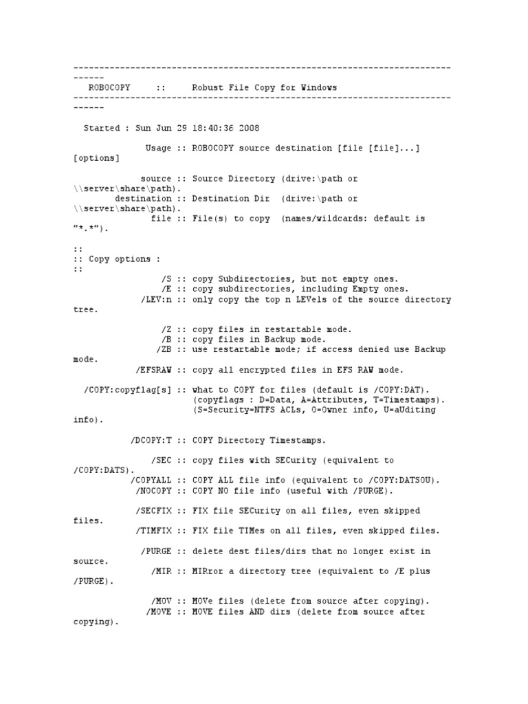 ROBO | PDF | Computer File | Command Line Interface