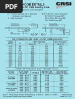 Rebar Bending Formulas - Aci 318 | PDF | Building Materials | Civil ...