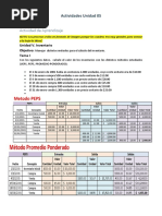 Ejercicios PEPS y UEPS Resueltos para Practicar | PDF | Business