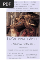 La Calumnia de Apeles de Sandro Botticelli | PDF | Pinturas