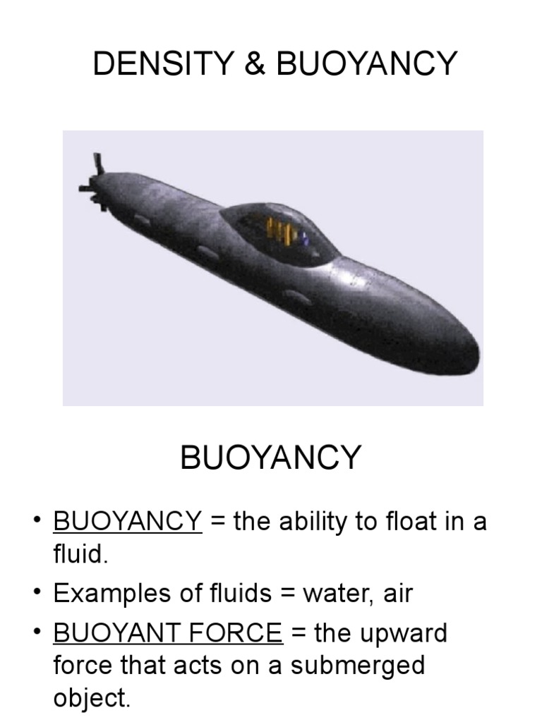 GRADE 7 Density and Buoyancy Force Presentation | PDF | Buoyancy | Density