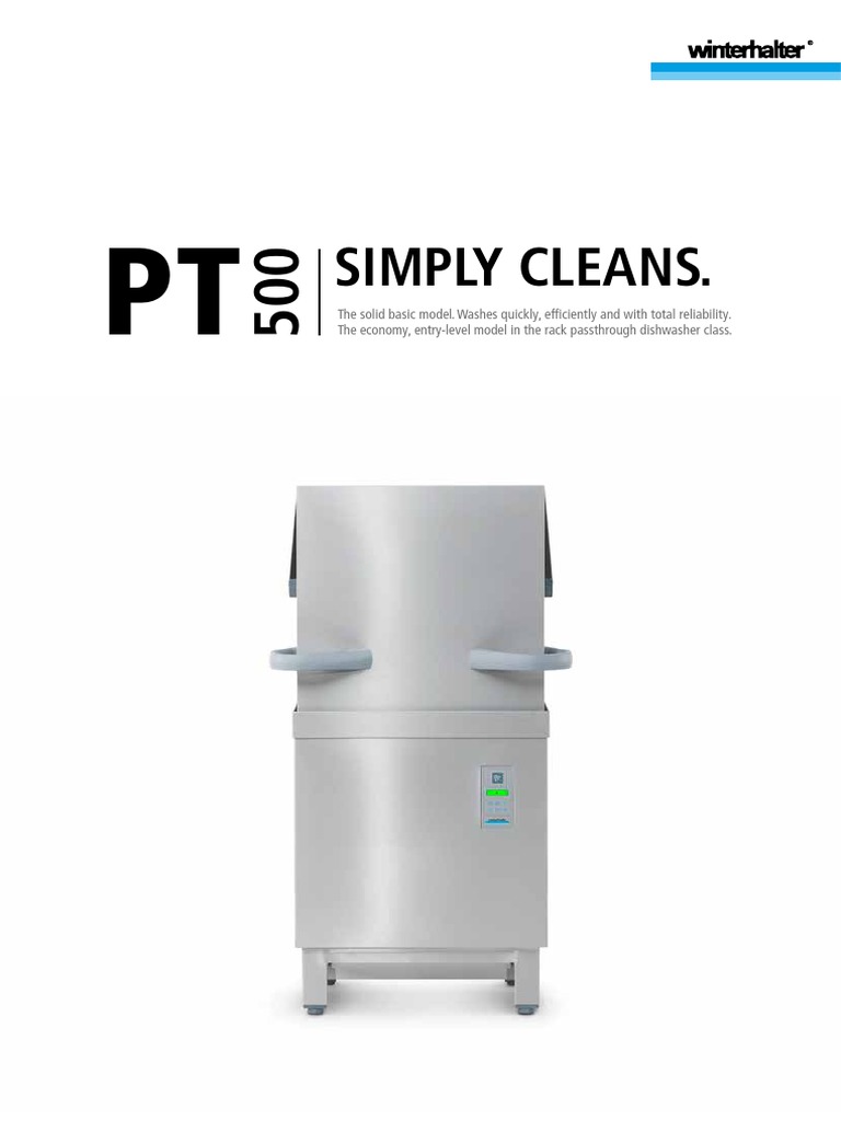 PT-500 Brochure INT en | PDF | Hygiene | Water