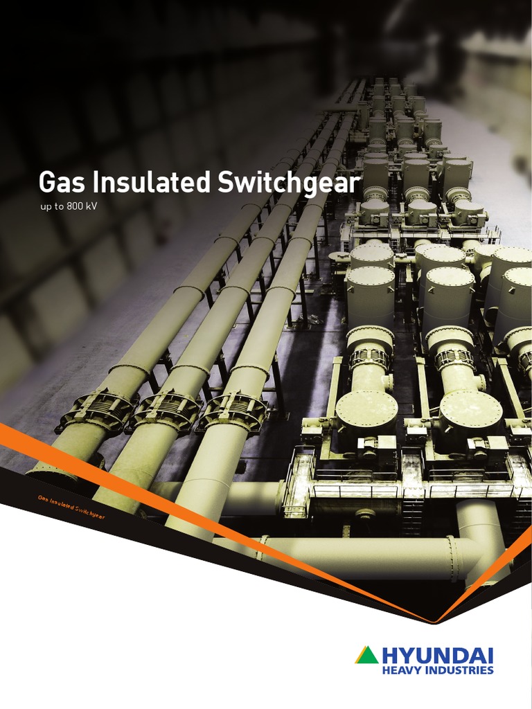 Hyundai Gas Insulated Switchgear Overview | PDF | Electrical Substation ...