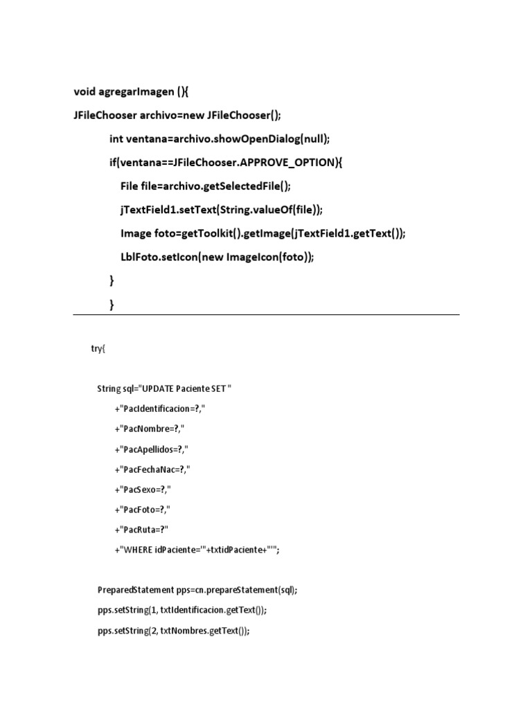 Codigos Java Crud | Descargar gratis PDF | Bases de datos ...