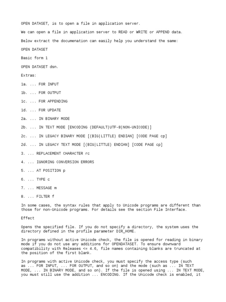 Open Dataset | PDF | Text File | Computer File