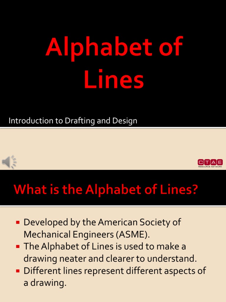 Alphabet of Lines | PDF | Plane (Geometry) | Dimension