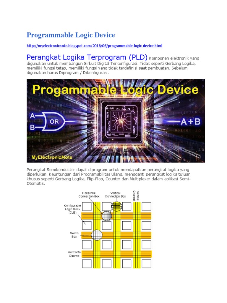 Perangkat Logika Terprogram (PLD) | PDF