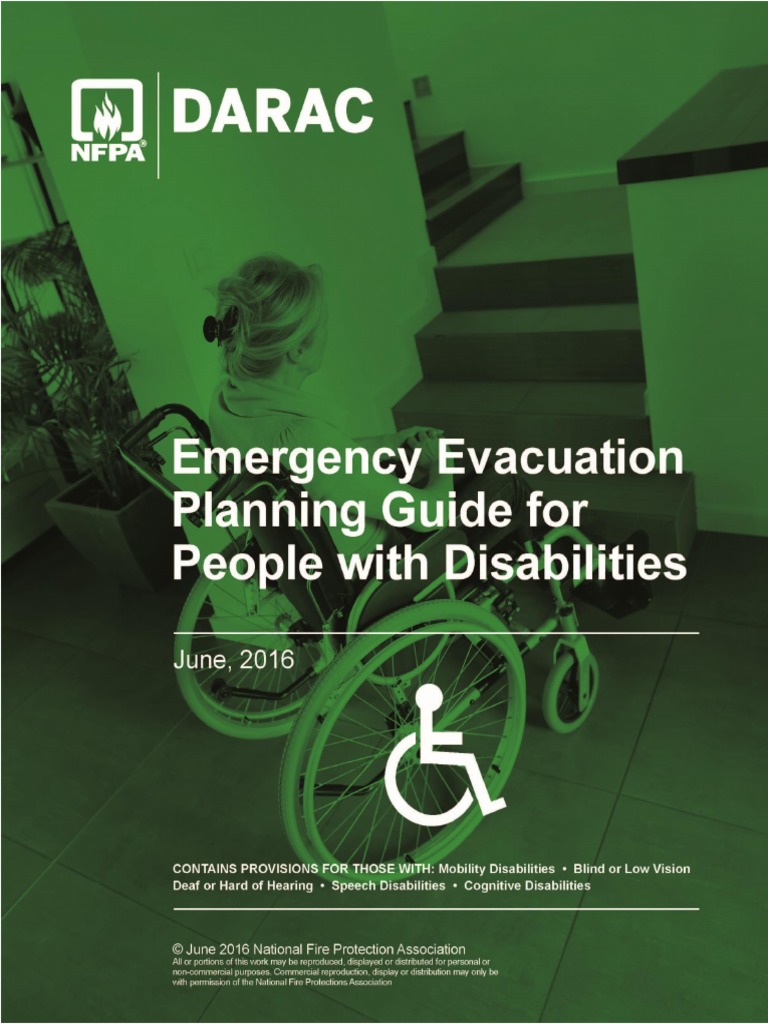 Emergency Evacuation Planning Guide For People With Disabilities 2 ...