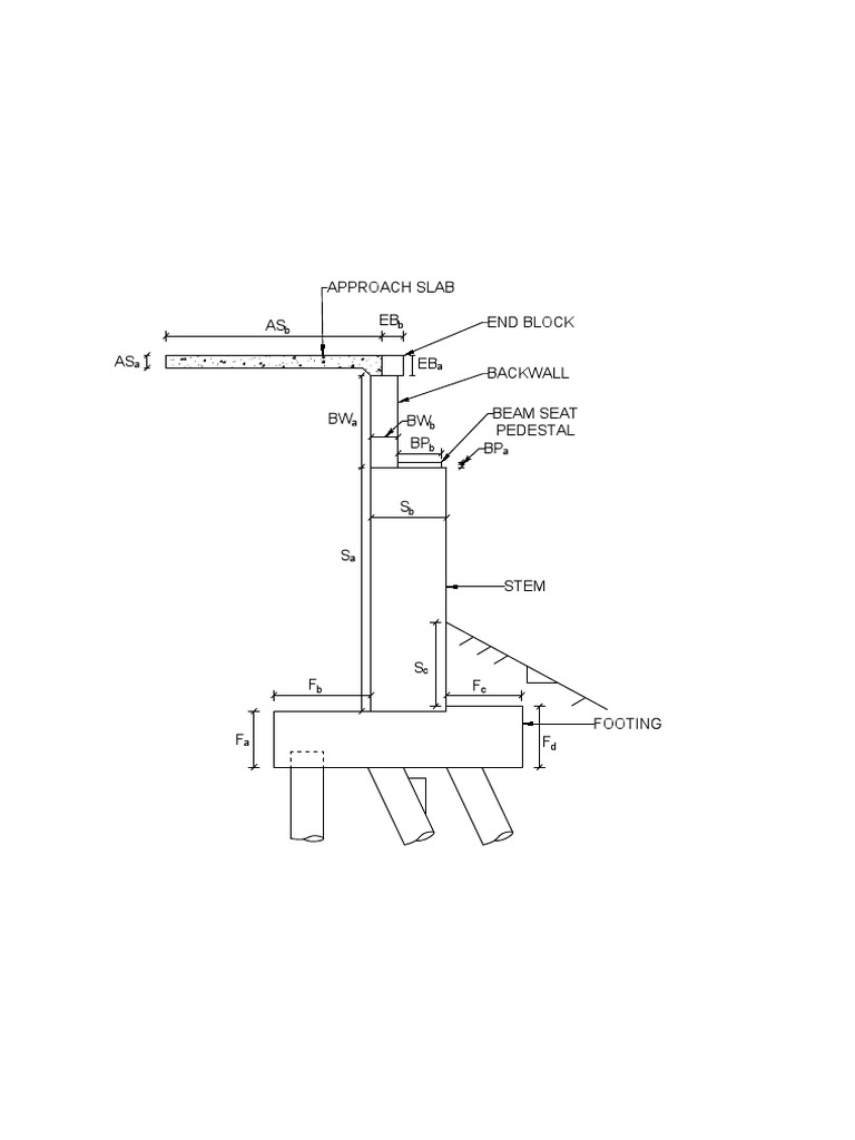 Caddrawing Abutment PDF | PDF