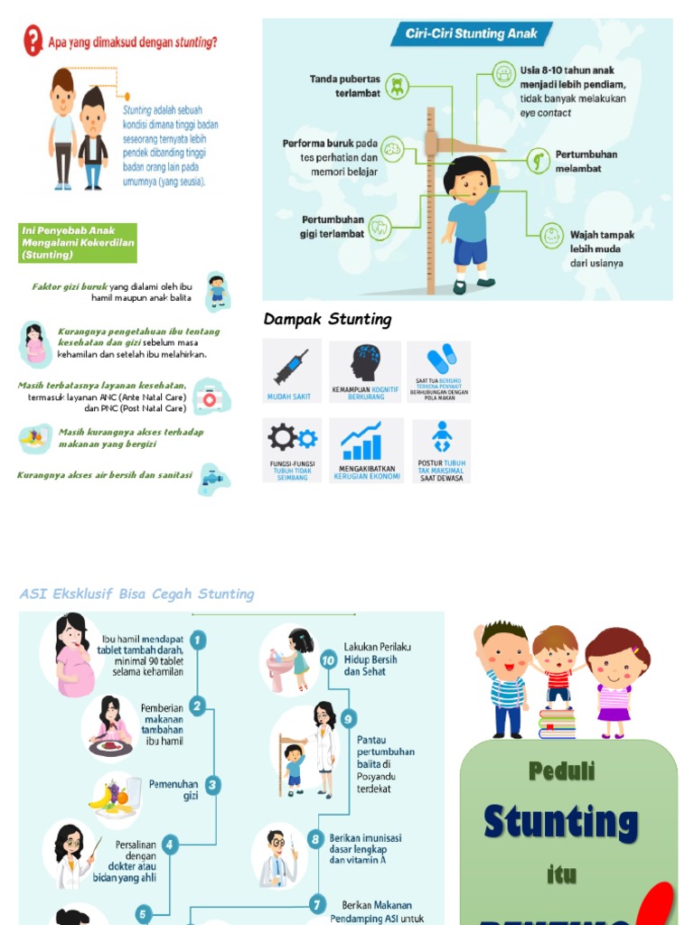 Leaflet Stunting | PDF