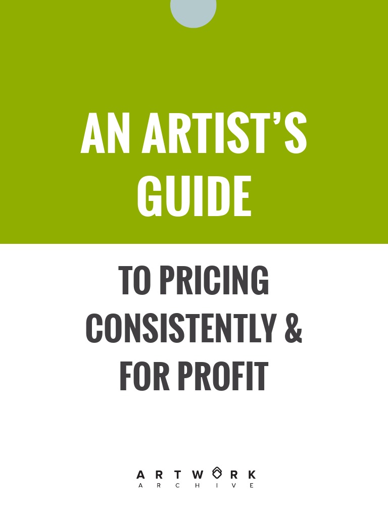 Artist's Guide to Consistent Pricing | PDF | Sales | Prices