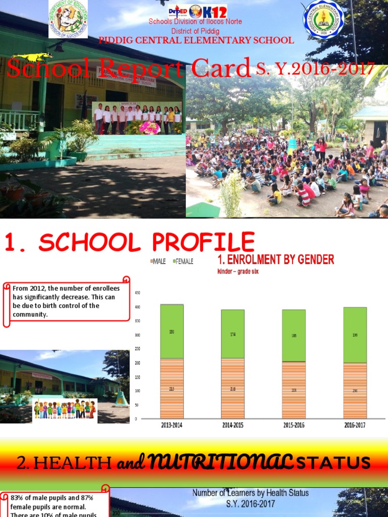 Piddig Central School Report 2016-17 | PDF | Cognition | Learning