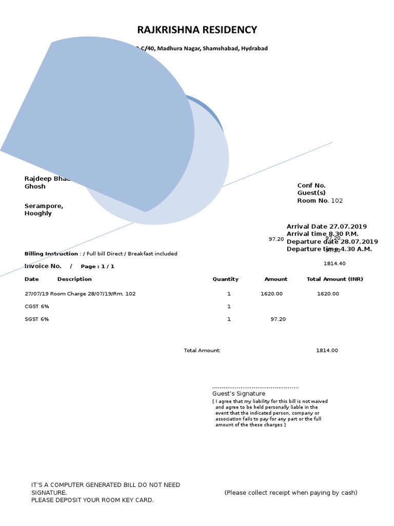 Invoice Sample 1 | PDF | Business Documents | Accounting