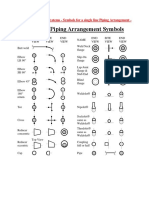 Symbols For Pipe Fittings | PDF