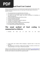 Food Production Notes | PDF | Chef | Foods