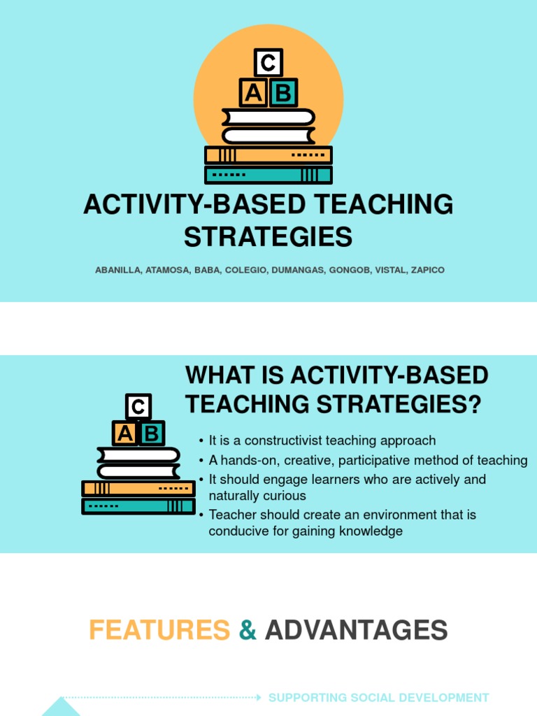 Activity-Based Teaching Strategies: Abanilla, Atamosa, Baba, Colegio ...