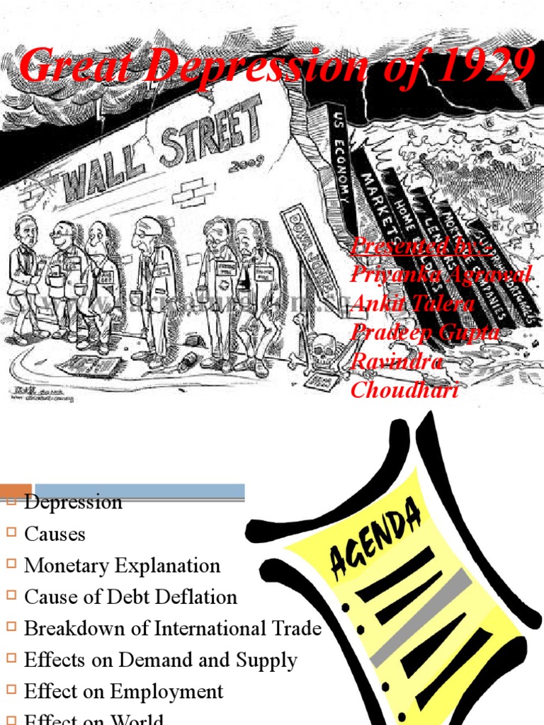 Causes and Effects of the 1929 Depression | PDF | Great Depression ...