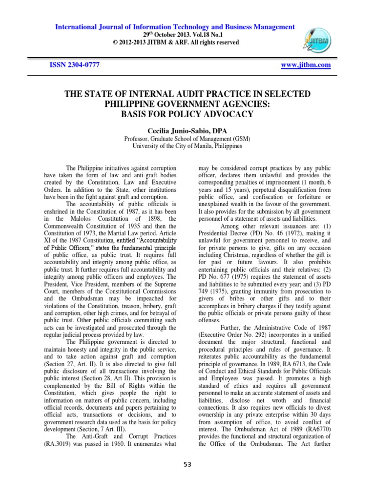 6 Internal Audit Pdf Internal Audit Internal Control