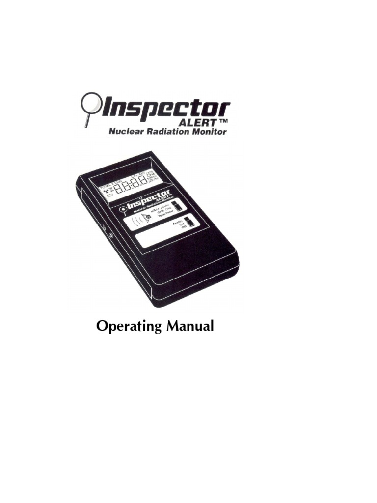 Inspector Alert Manual PDF | PDF