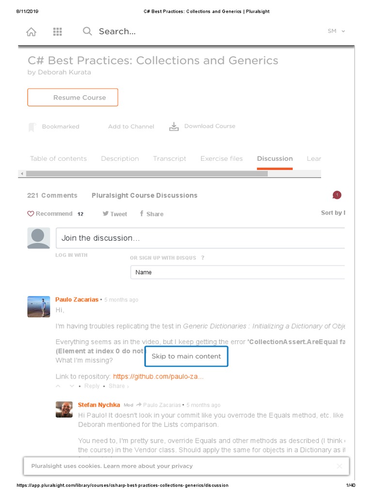 C# Collections and Generics | PDF | Data Type | Microsoft Visual Studio