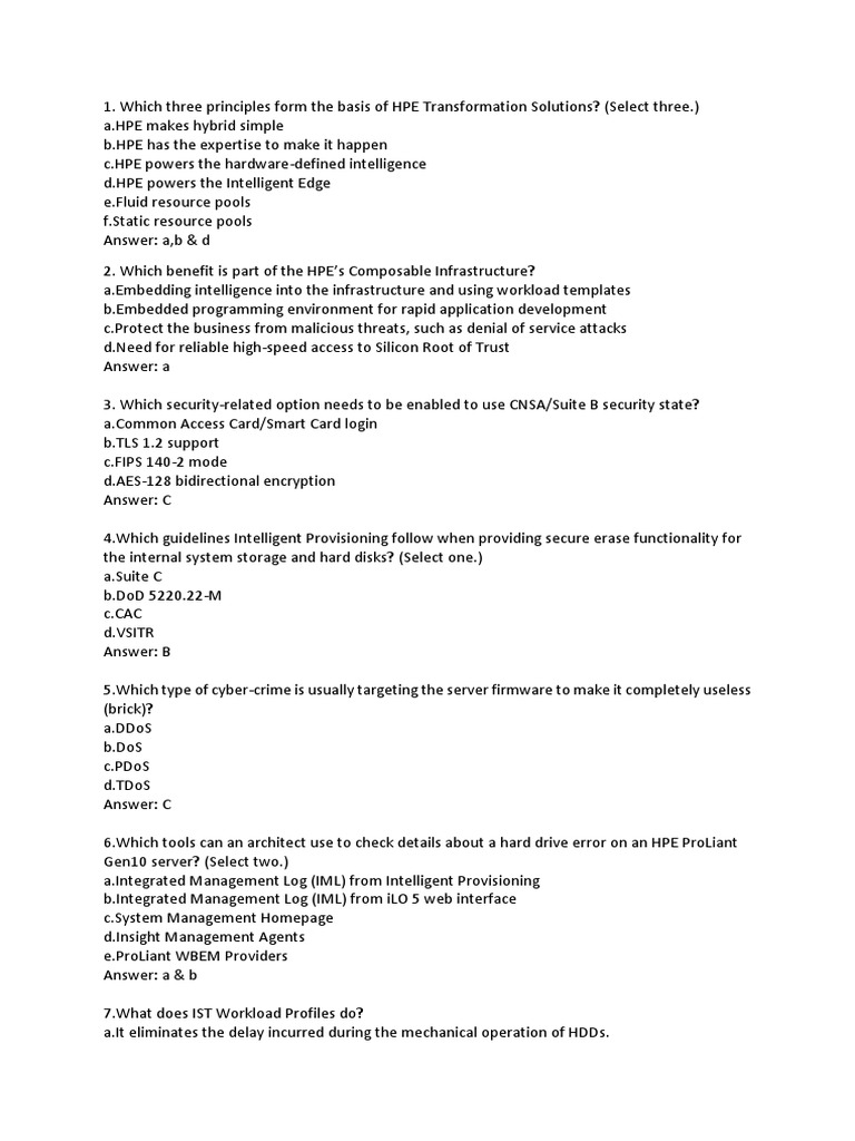 S54-Dump Questions and Answers | PDF | Denial Of Service Attack ...