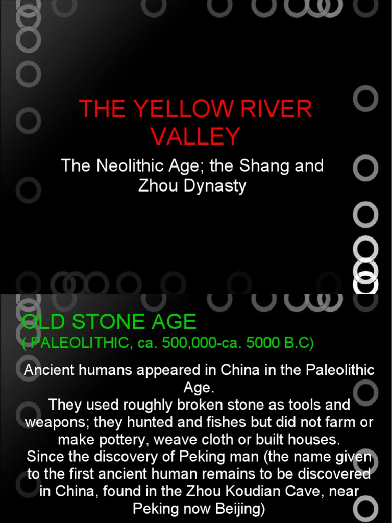 The Yellow River:The Shang and Zhou Dynasties (Jiliane's Report) | PDF ...