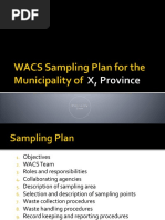WACS-Guidelines Final | PDF | Waste Management | Sampling (Statistics)