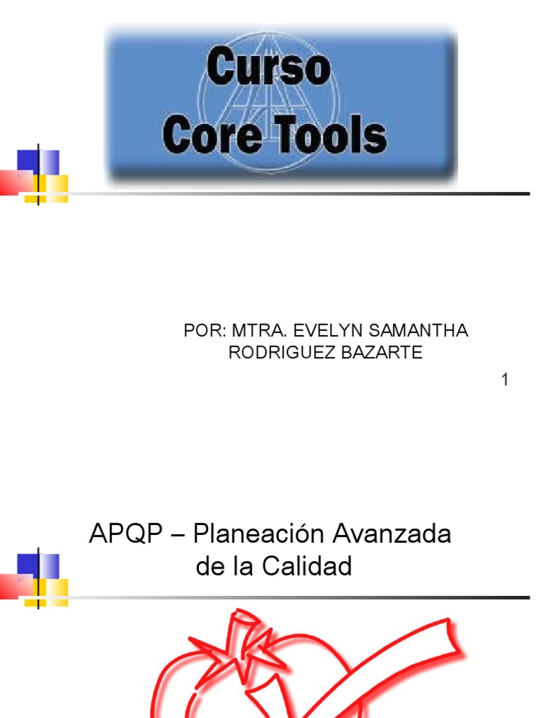 Core Tools - APQP | PDF | Calidad (comercial) | Planificación