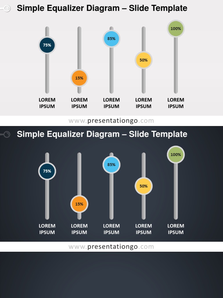Simple Equalizer Diagram Template | PDF