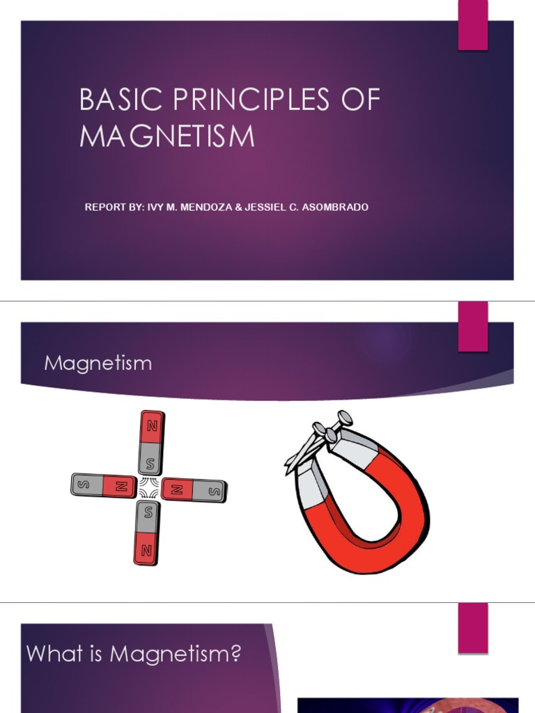 Basic Principles of Magnetism | PDF
