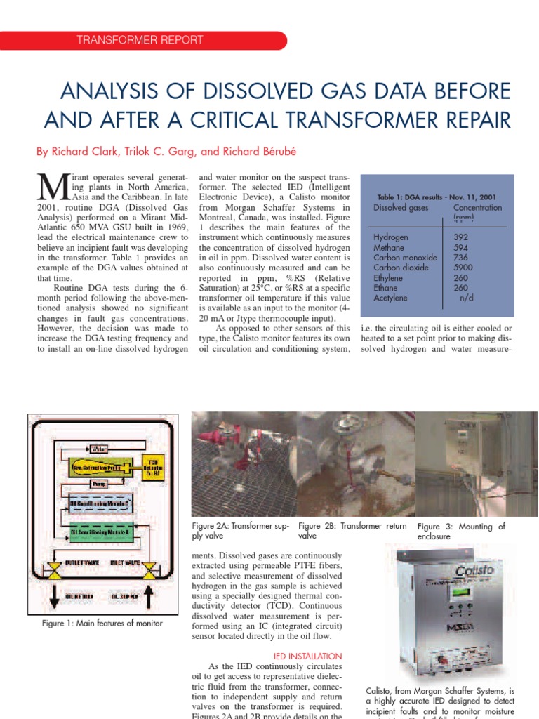 DGA Transformer | PDF | Carbon | Transformer