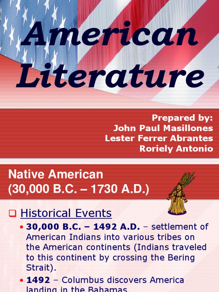 American Literature | PDF | Transcendentalism | Romanticism