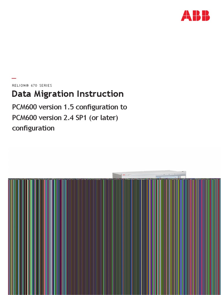 1MRG000507 - Data Migration Instruction | PDF | Parameter (Computer Programming) | Subroutine