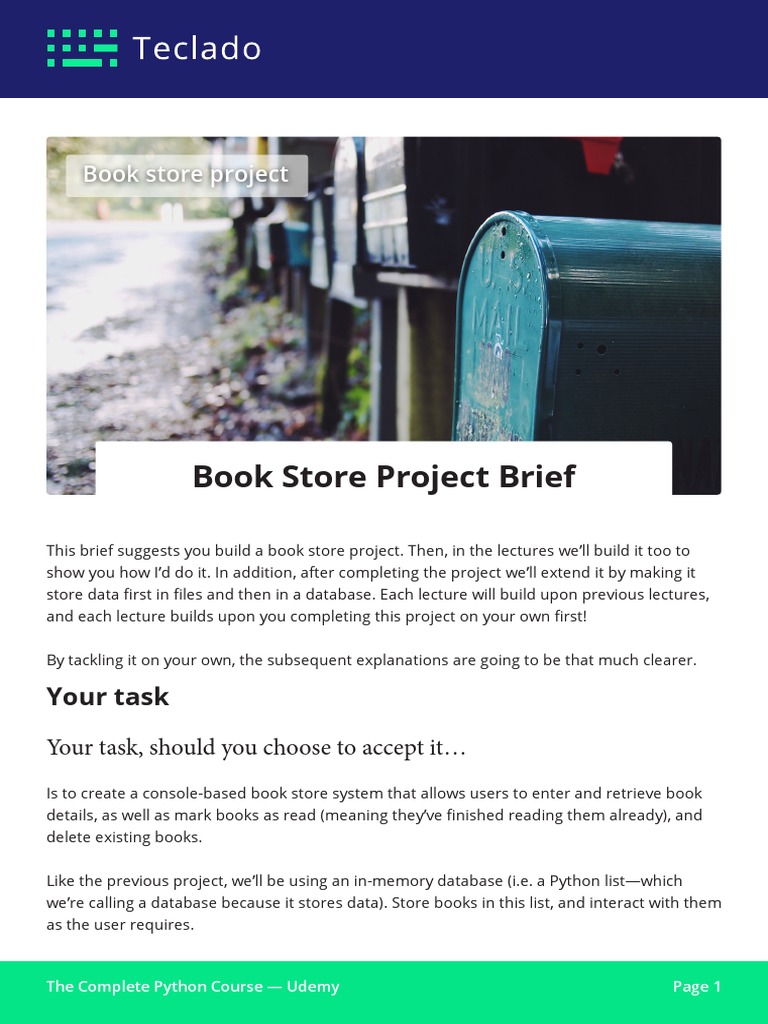Building a Book Store Project to Practice Storing and Manipulating Data ...