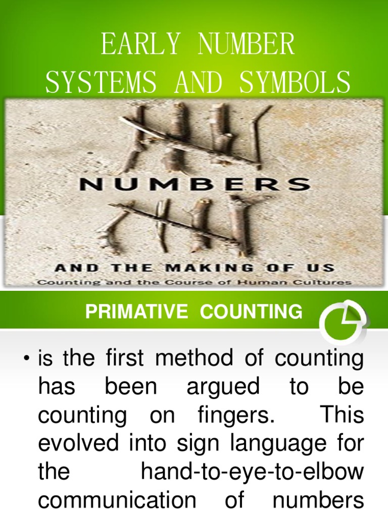 Early Number Systems | PDF | Notation