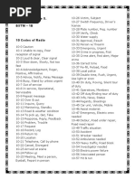 10 Codes & Alphabet Codes (Phonetic Alphabet) | PDF | Traffic