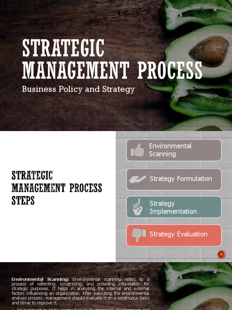 Strategic Management Process | PDF | Strategic Management | Evaluation