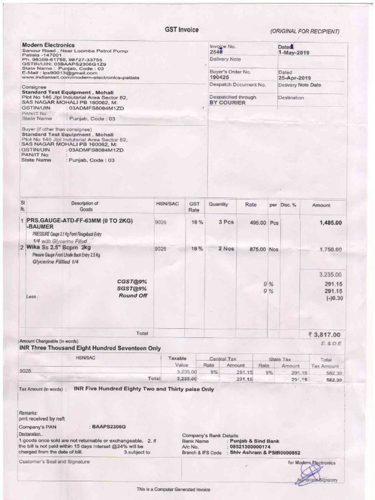 Invoice | PDF | Business Documents | Accounting