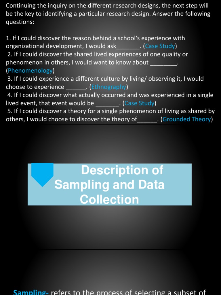 Sampling and Data Collection | Download Free PDF | Sampling (Statistics ...