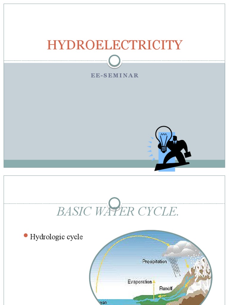 Understanding Hydroelectric Power Systems | PDF | Hydroelectricity ...