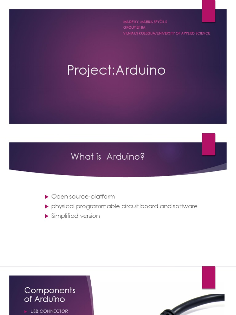 Arduino Overview and Key Differences | PDF | Art | Computers