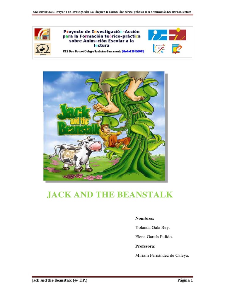JAck and The Beanstalk | PDF | Creatividad | Idiomas