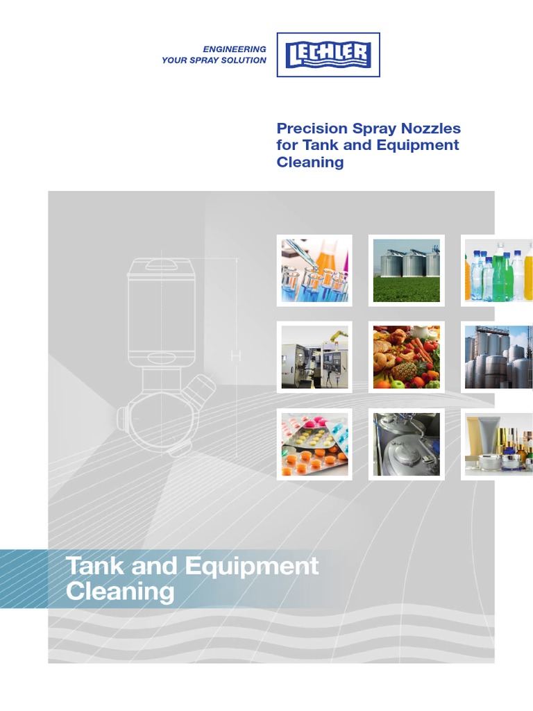 Lechler Brochure Tank Equipment Cleaning en | PDF | Nozzle | Flow ...