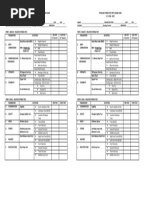 DepED PFT Score Card | PDF | Body Mass Index | Physical Exercise
