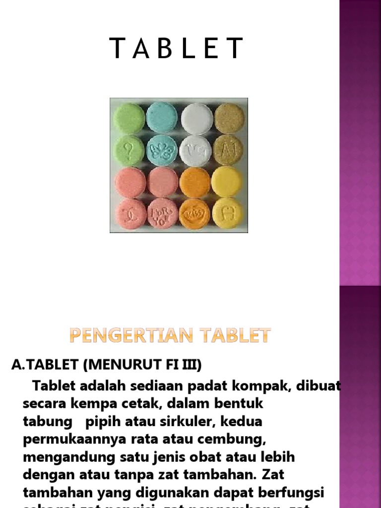 Obat Tablet | PDF