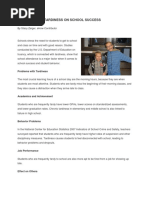 Student Tardiness Survey | PDF | Psychological Concepts | Behavior ...